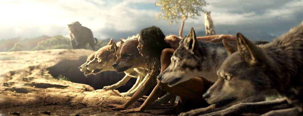 Warner Bros. Pamer Cuplikan Live Action Mowgli yang Gelap