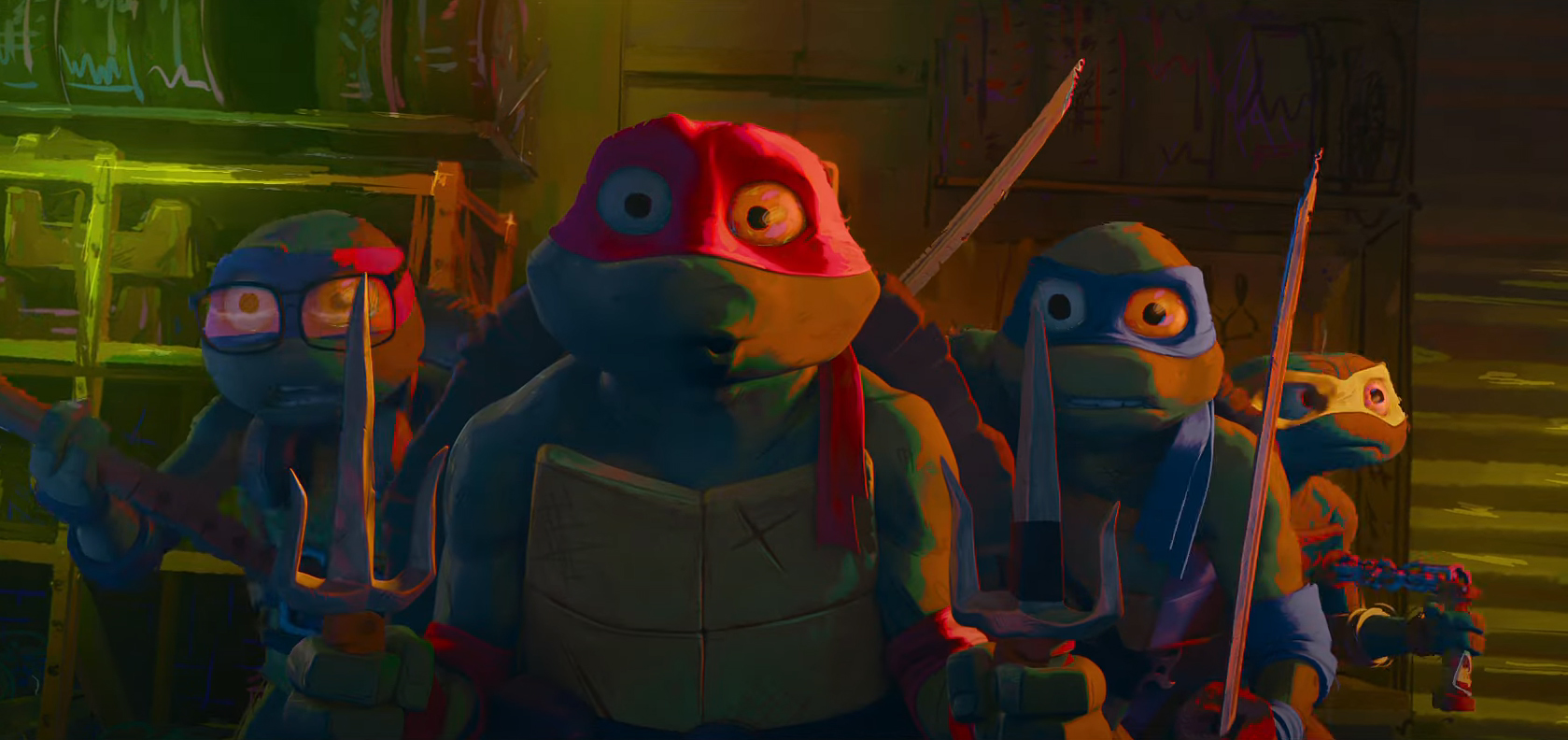 Jangan Keluar Dulu, Film Teenage Mutant Ninja Turtles Mutant Mayhem ...