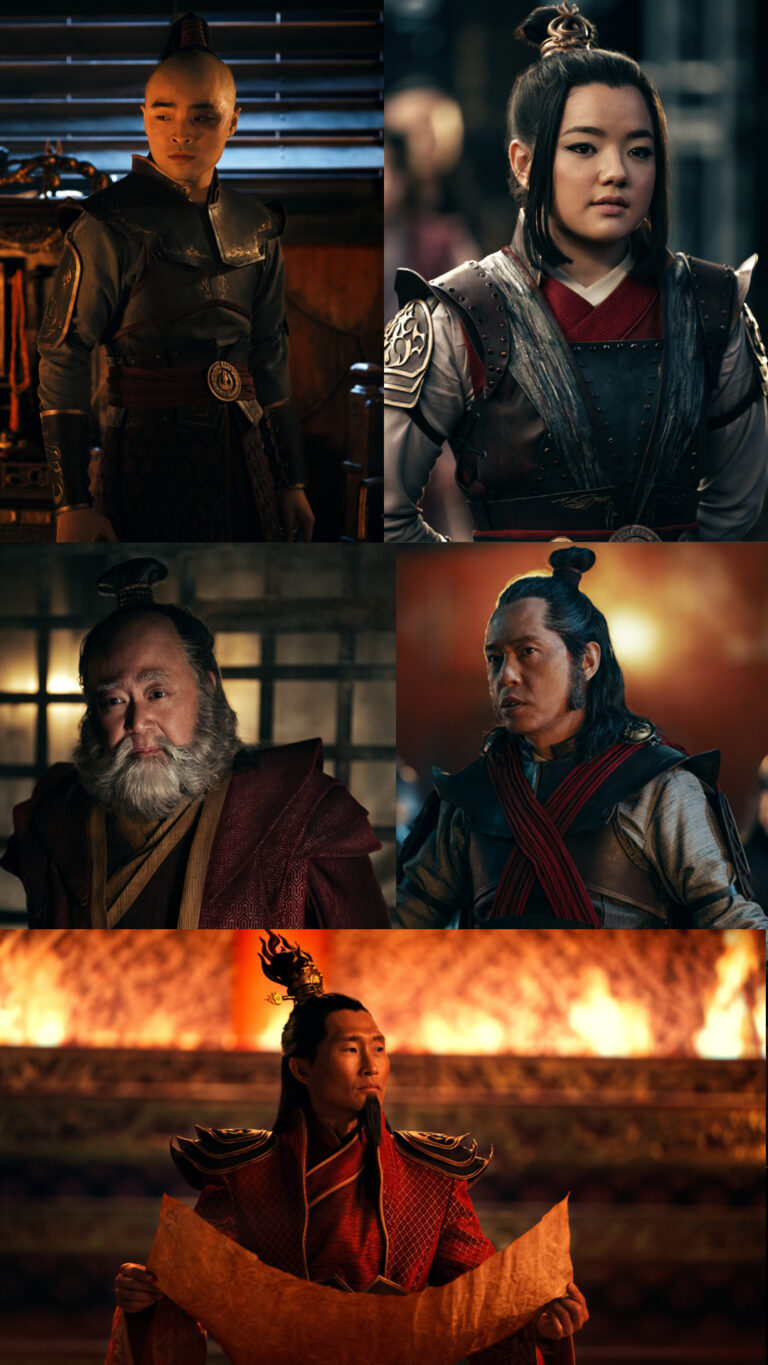 Netflix Bocorkan Tampilan Zuko, Azula, dan Karakter Negara Api Lain di ...