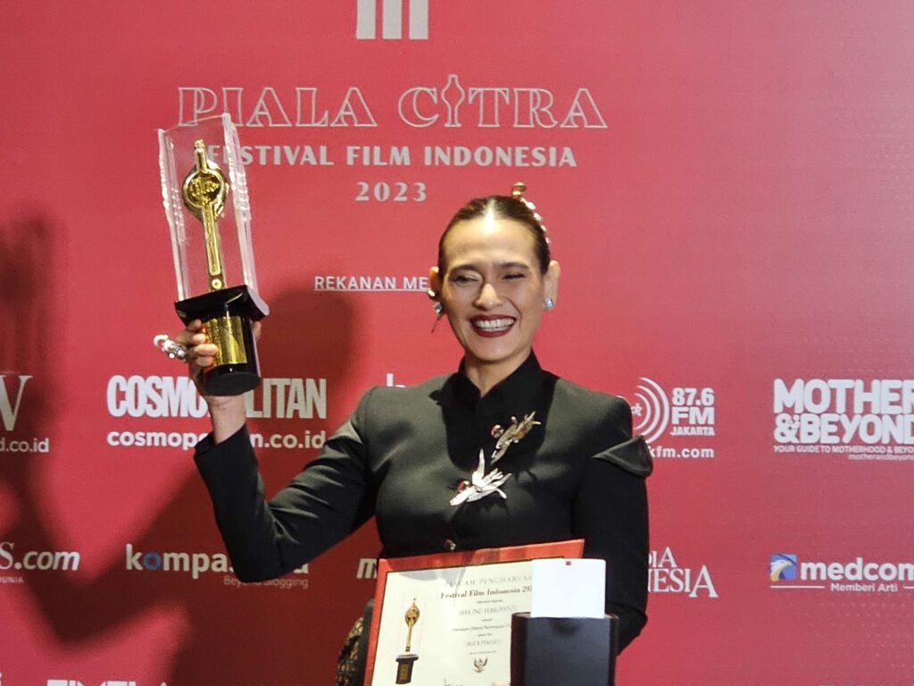 (FFI 2023) Sha Ine Febriyanti Sabet Piala Citra Pertamanya sebagai ...