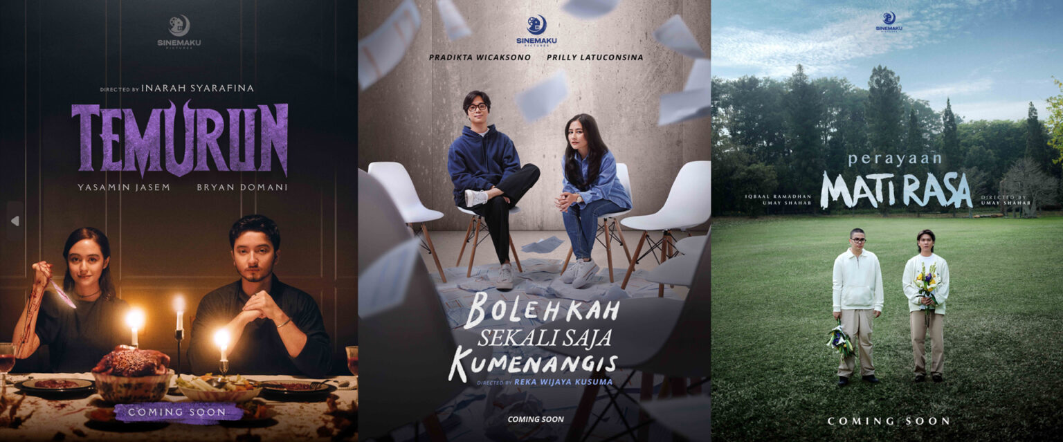 Sinemaku Pictures Umumkan 3 Film Indonesia Rilisan 2024, Dibintangi Bryan Domani hingga Iqbaal ...