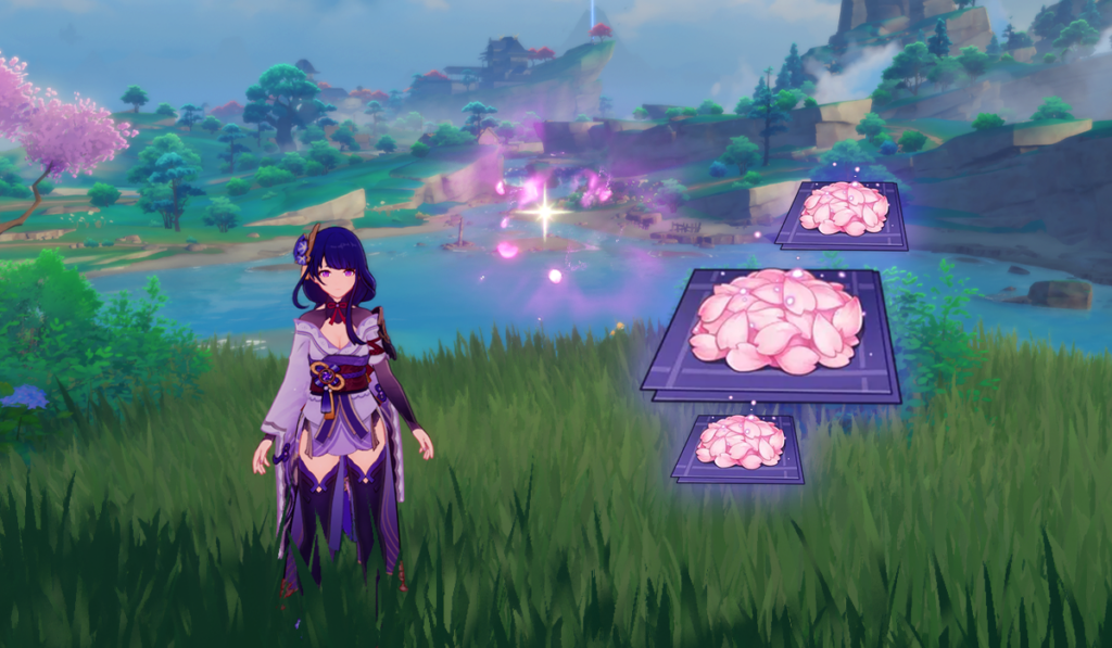 Rute Farming Sakura Bloom di Genshin Impact - KINCIR.com
