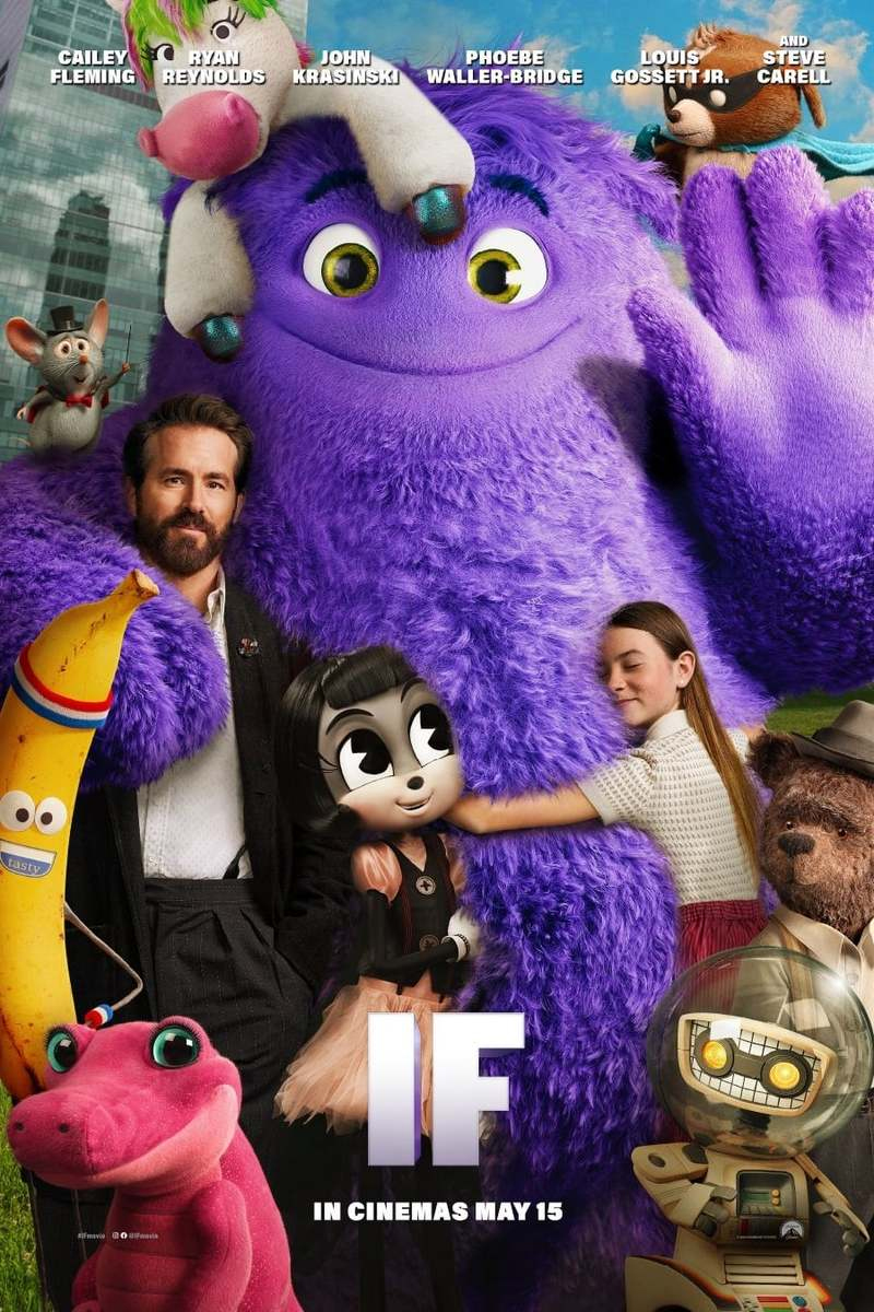 Review Film IF (2024) - KINCIR.com