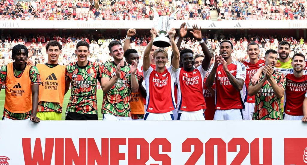 Hasil Arsenal vs Lyon: The Gunners Menang 2-0, Juarai Emirates Cup 2024 ...