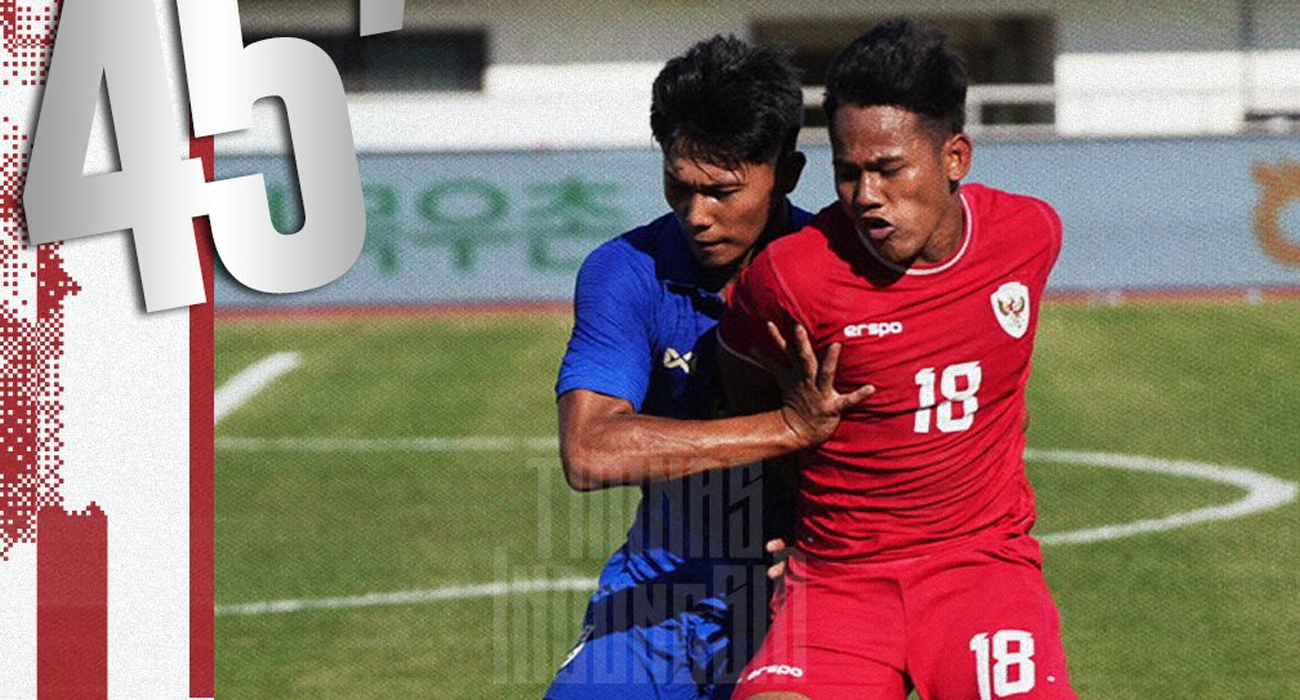 Indonesia vs Thailand U20: Tim Merah Putih Takluk 0-2! - KINCIR.com