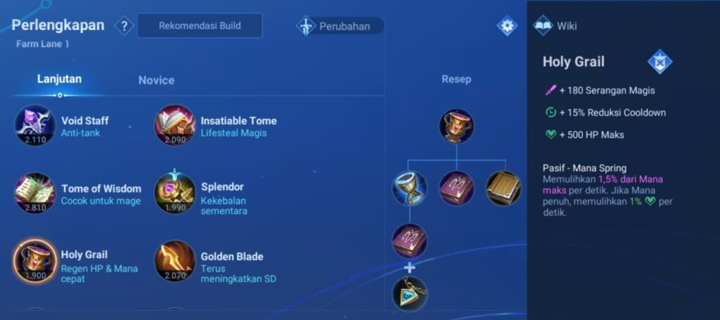 Pasti GG! Ini Build Item Dolia Honor of Kings Terbaik! - KINCIR.com