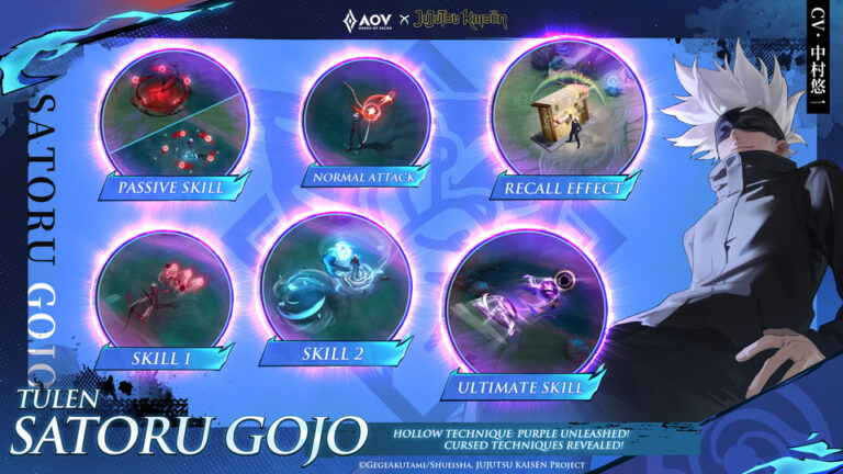 Arena of Valor × Jujutsu Kaisen! Hadirkan Skin Ikonik Yuji Itadori dan Satoru Gojo - KINCIR.com